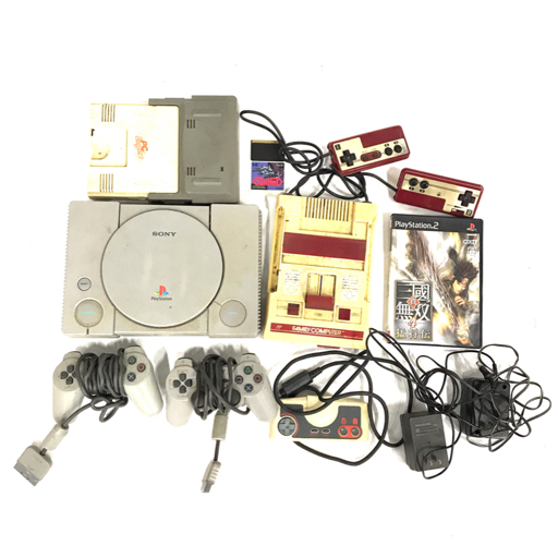 【傷や汚れあり】Nintendo ファミリーコンピュータ NEC PCエンジン SONY 初代 プレイステーション ゲーム機 ソフト セットの ...