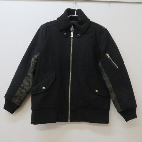 【やや傷や汚れあり】YSS2944★NITRAID/ナイトレイド レザー切り替えウールジャケット ドンキー カモフラ袖 メンズL 黒★Aの落札情報詳細 - ヤフオク落札価格情報 オークフリー