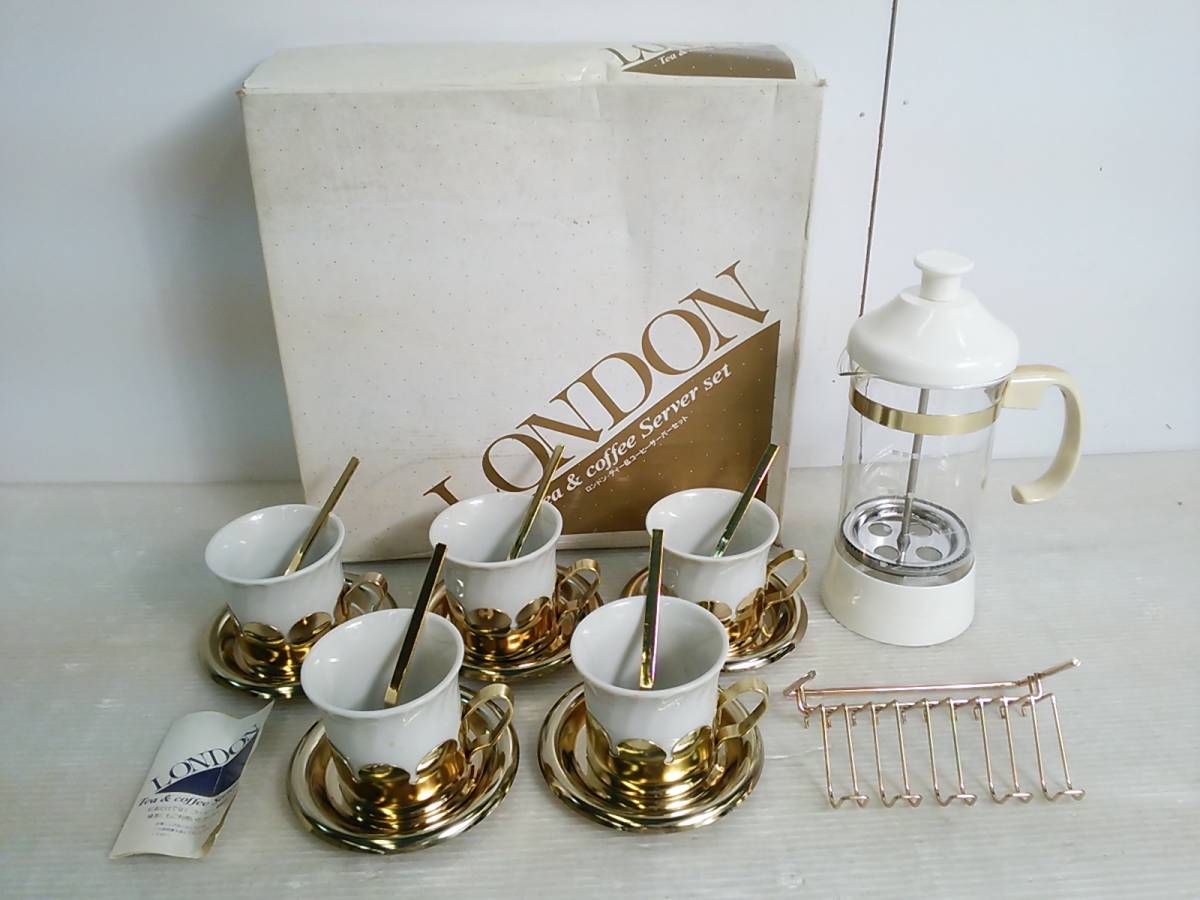 【傷や汚れあり】ピ/LONDON Tea&coffee Server set/箱あり/茶器/洋食器/食器/ロンドンティー&コーヒーサーバーセット/12.12-161 STの落札情報詳細 ...