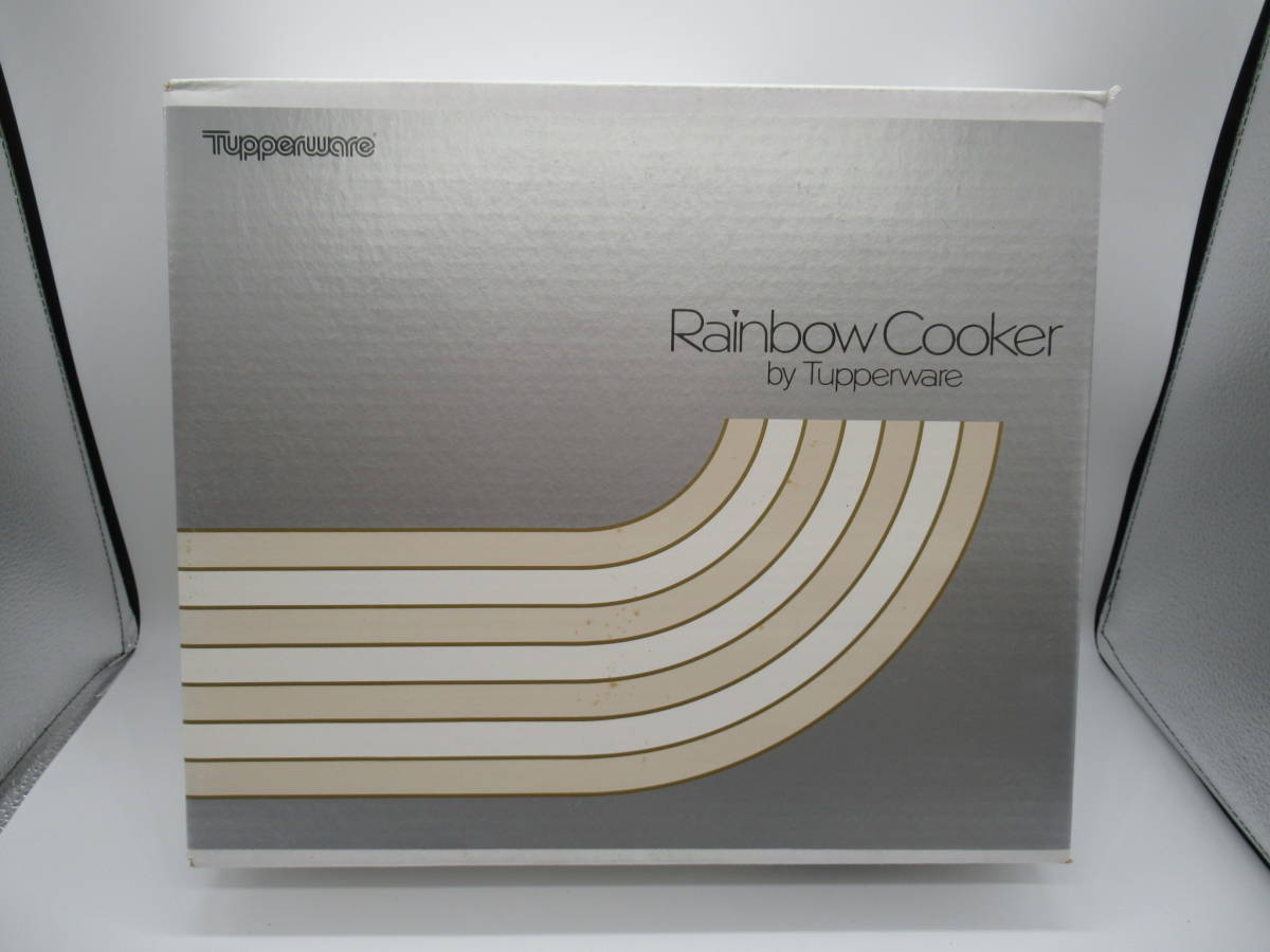 【傷や汚れあり】【Y3945-2】未使用 Rainbow Cooker レインボークッカー Tupperware タッパーウェア 26㎝ 浅鍋 ...