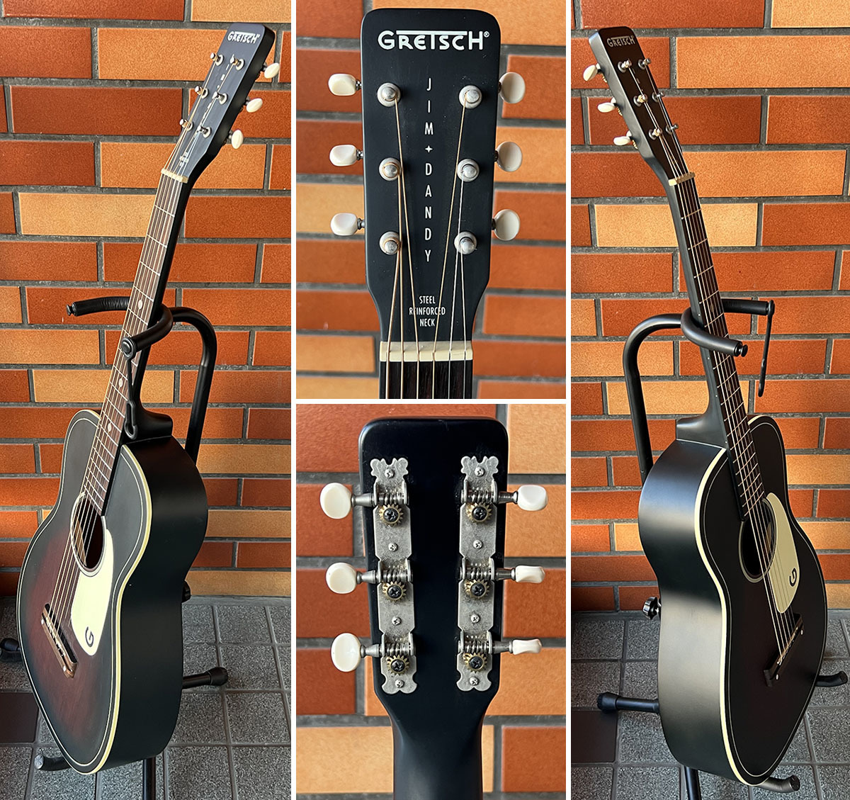 【傷や汚れあり】 GRETSCH G9500 Jim Dandy Flat Top 2-Color Sunburst グレッチ パーラーギター ...