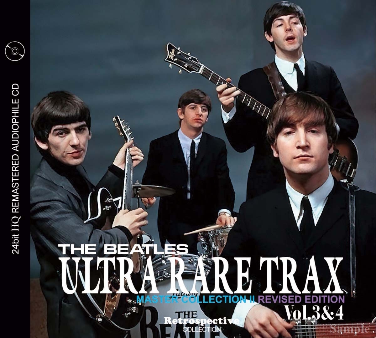 【未使用】THE BEATLES / ULTRA RARE TRAX - MASTER COLLECTION Ⅱ:VOL.3&4 (RIVISED EDITION) 24bit HQ ...