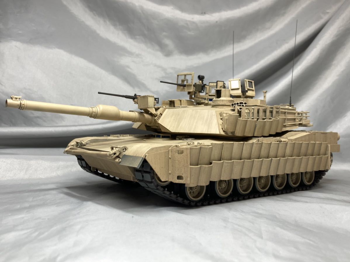 【未使用に近い】タミヤ 1/35 アメリカ戦車 M1A2 SEP エイブラムス TUSK II 完成品 ABRAMSの落札情報詳細 - ヤフオク落札価格検索 オークフリー