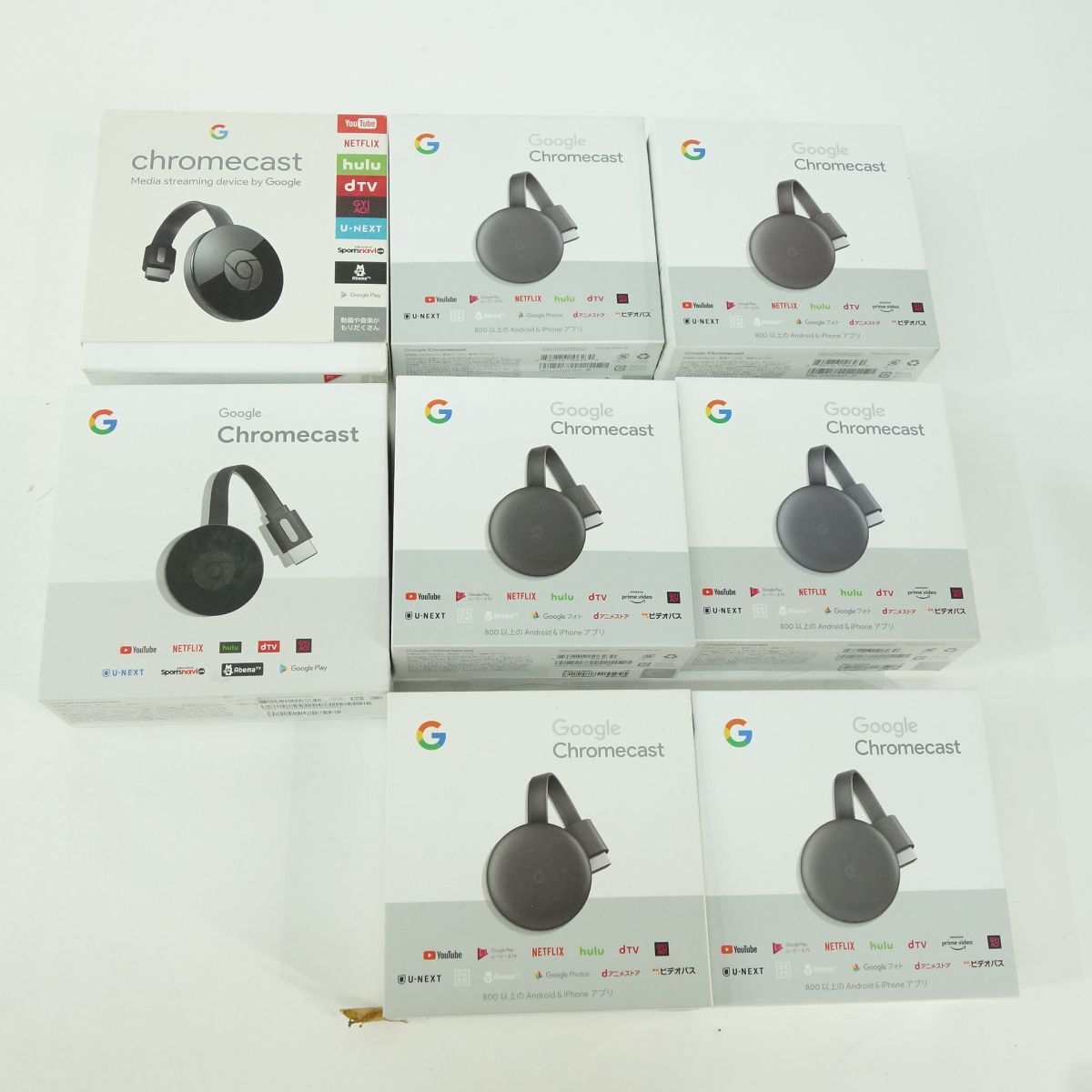 【傷や汚れあり】【Google】 chromecast クロームキャスト第1世代 H2G2-42 中古品 の落札情報詳細| ヤフオク落札価格情報 オークフリー