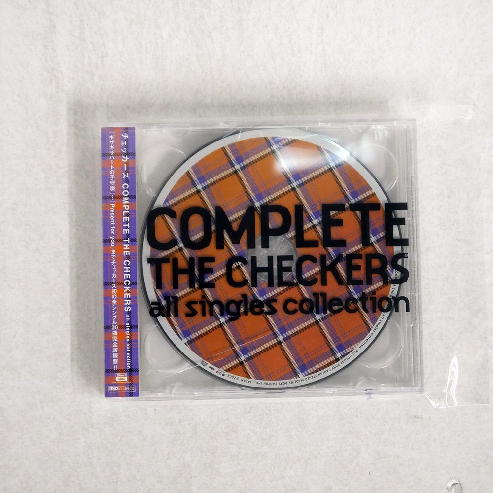 【未使用に近い】未開封 チェッカーズ/COMPLETE THE CHECKERS～ALL SINGLES COLLECTION/ポニー ...