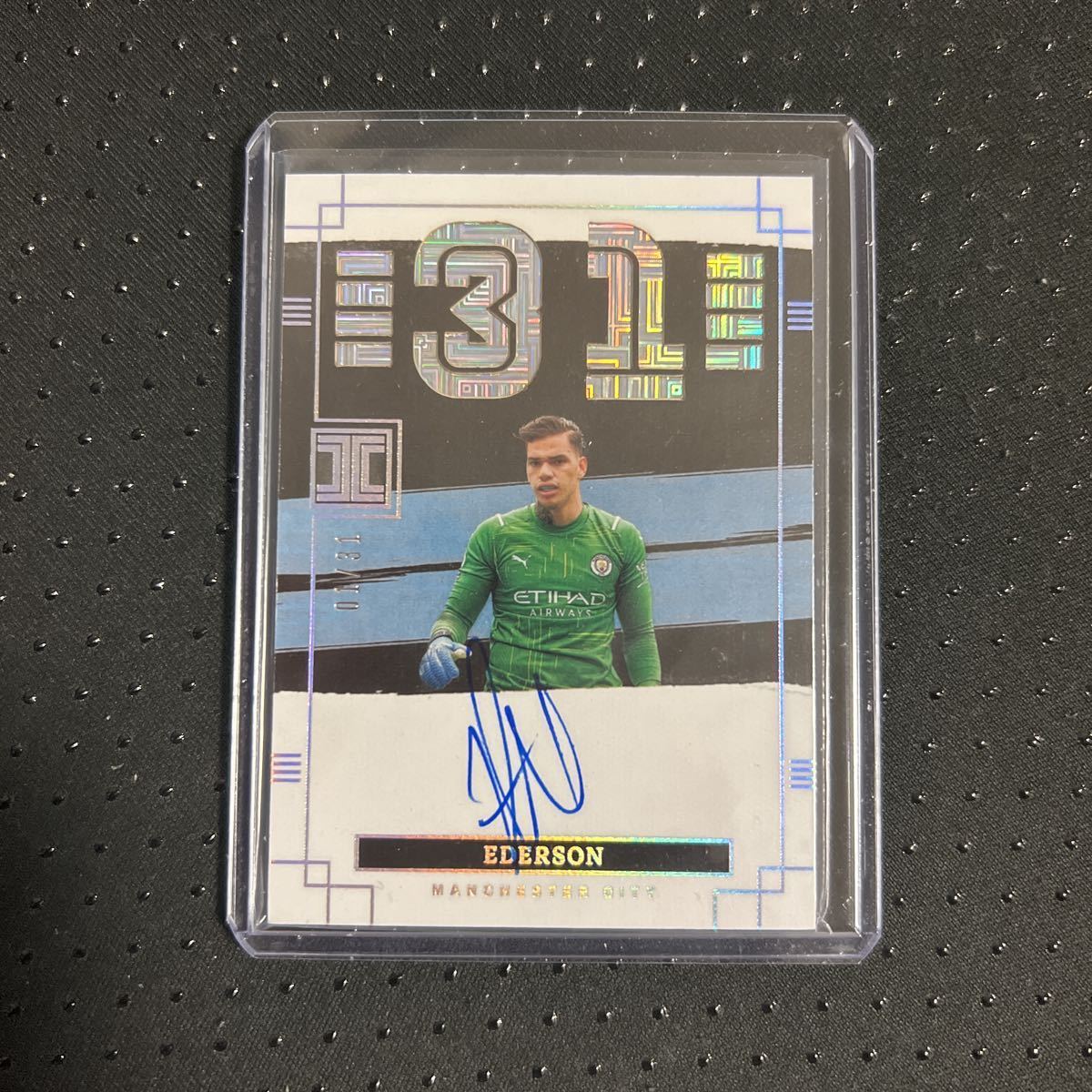 【目立った傷や汚れなし】【1st Number】EDERSON 01/31 AUTO MANCHESTER CITY PANINI IMPECCABLE PREMIER LEAGUE ...
