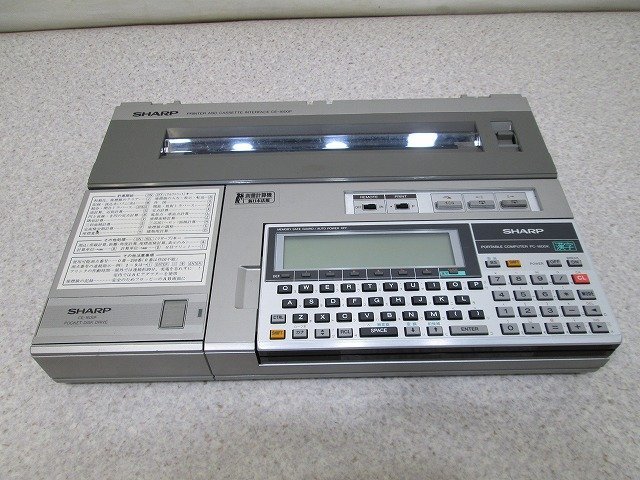 【傷や汚れあり】SHARP シャープ ポケットコンピュータ ポケコン PC-1600K プリンター CE-1600P ジャンクの落札情報詳細 - Yahoo!オークション落札価格検索 オークフリー