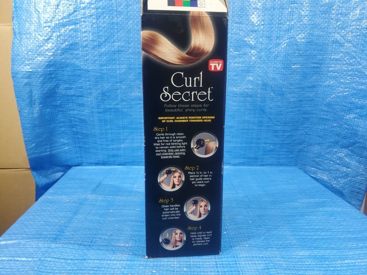 【未使用に近い】[値下げ] ★upal 美品 ほぼ新品 INFINITIPRO BY CONAIR Curl Secret ヘアアイロン ...