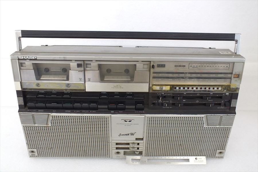 【傷や汚れあり】 SHARP シャープ GF-808S THE SEARCHER-W ザ・サーチャー ラジカセ 中古 230102k6207の落札情報詳細 - Yahoo!オークション落札価格 ...