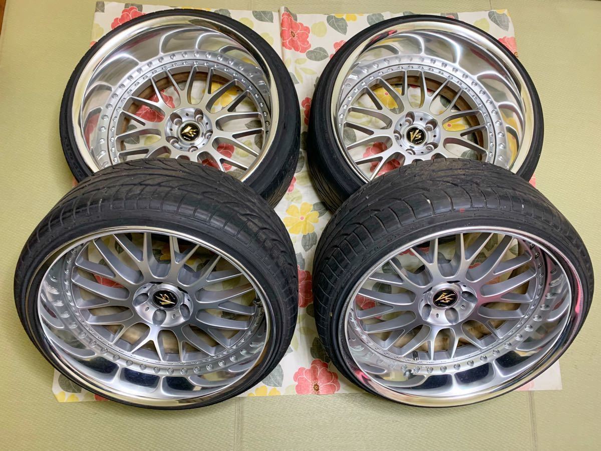 【やや傷や汚れあり】WORK VS-XX 20インチ 10.5J 12J ビックキャリパー対応 SSR RAYS マイスター フェアレディZ ...