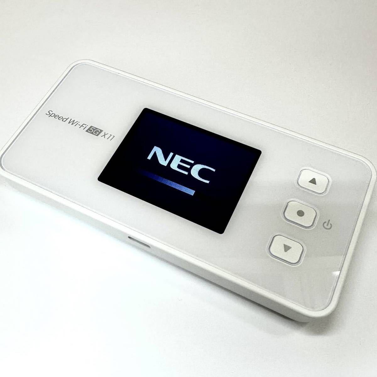 【未使用に近い】UQ WiMAX モバイルルーター SPEED Wi-Fi 5G X11 NEC WiMAX2 SIMフリー ホワイト クレードルセットの落札情報詳細 - ヤフオク落札価格検索 ...