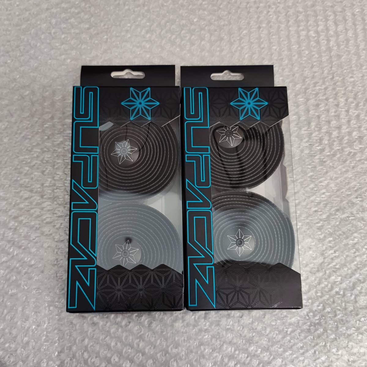 【未使用】新品★ スパカズ Supacaz Super Sticky Kush バーテープ 黒 ブラック 2個セット ※注意 購入は3年前です！ の落札情報詳細| ヤフオク落札価格情報 オークフリー