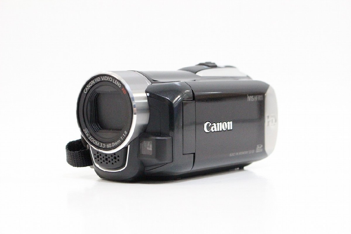 【目立った傷や汚れなし】CANON キャノン iVIS HF R11 デジタルビデオカメラ ブラック 動作確認済み 1-H047/1/100の ...