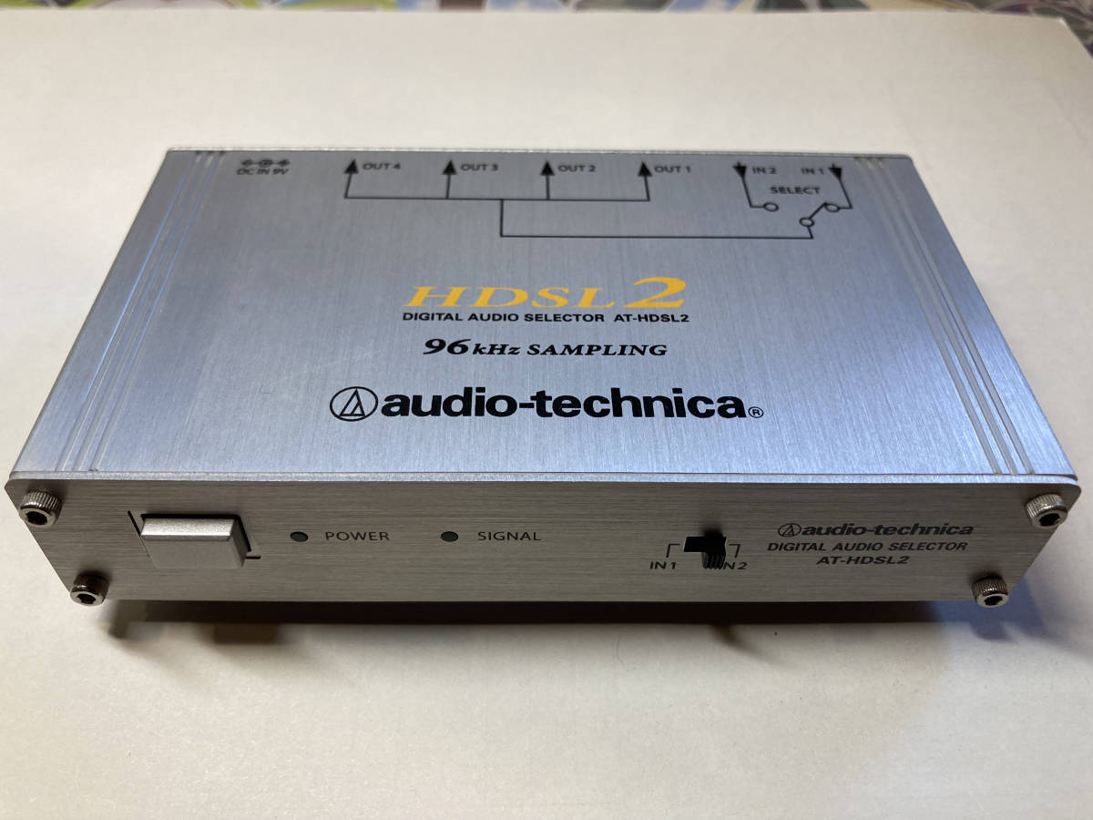 【未使用】未使用品 audio-technica オーディオテクニカ デジタルオーディオセレクター AT-HDSL2の落札情報詳細 ...