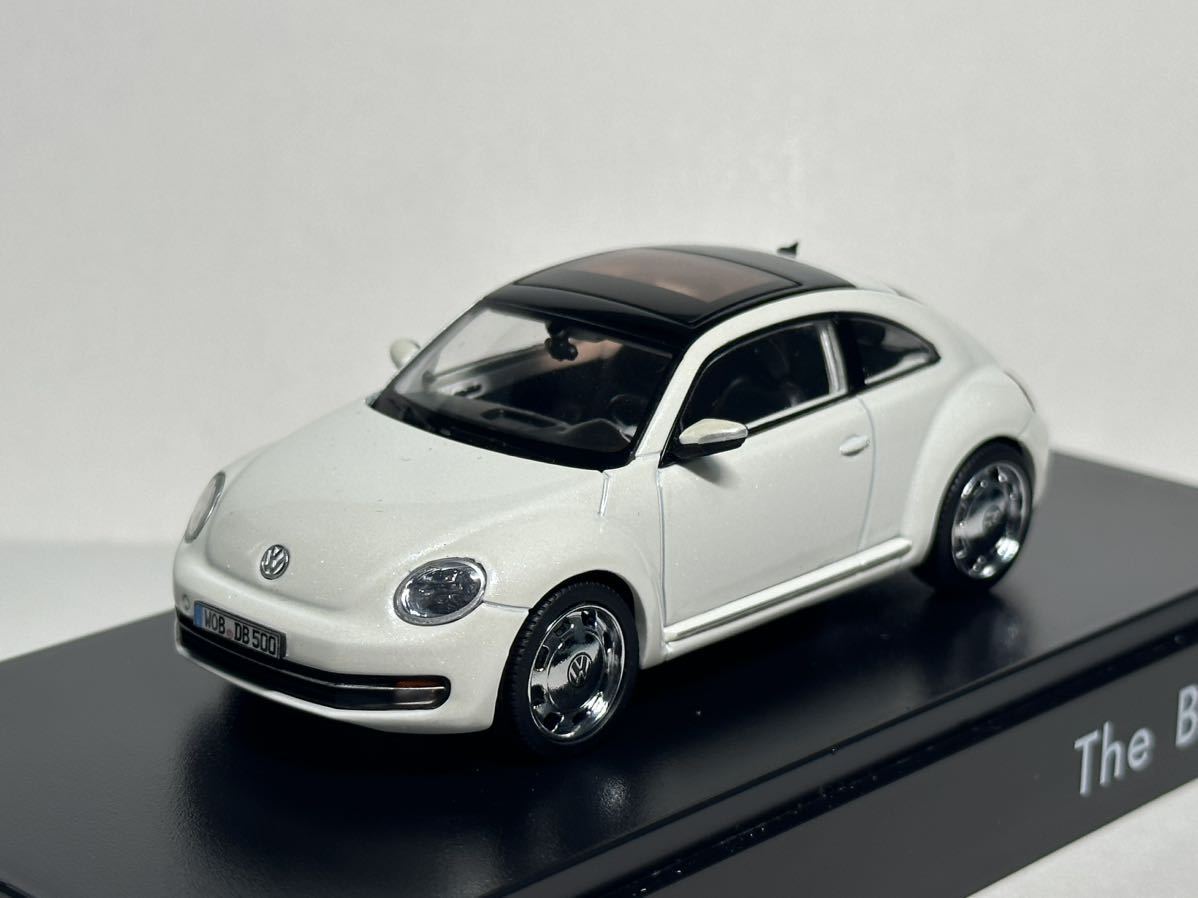 【目立った傷や汚れなし】Schuco 1/43 フォルクスワーゲン ザ ビートル スペシャル バグ 特別仕様車 シュコー ディーラー限定 Volkswagen the beetle 前期 ...