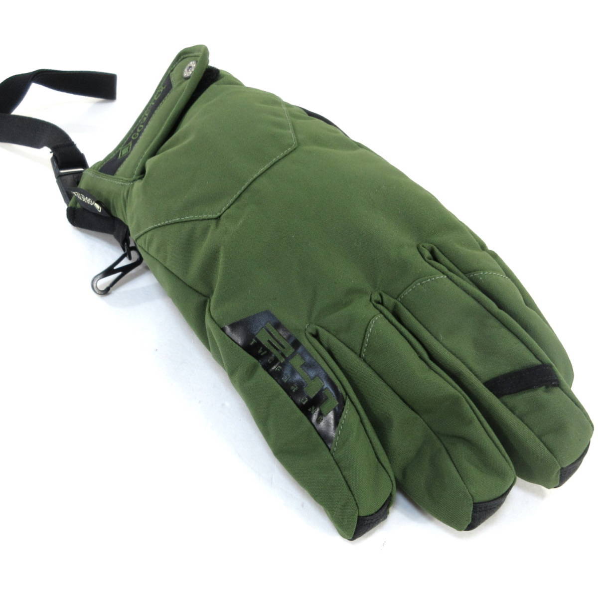 【未使用】定1.2万 新品 241 防水 保温 GORE-TEX GLOVES ゴアテックス グローブス M 緑 トゥーフォーワン ...