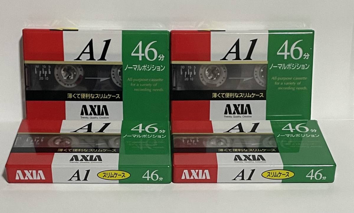 【未使用】AXIA A1ー46 アクシア 46分テープ☆ノーマルポジション4本セット No1の落札情報詳細 - Yahoo!オークション落札 ...