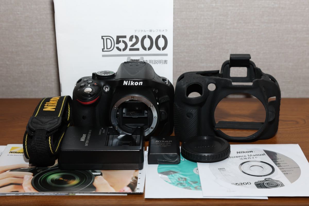 【目立った傷や汚れなし】Nikon D5200 一眼レフ ブラウン の落札情報詳細| ヤフオク落札価格情報 オークフリー