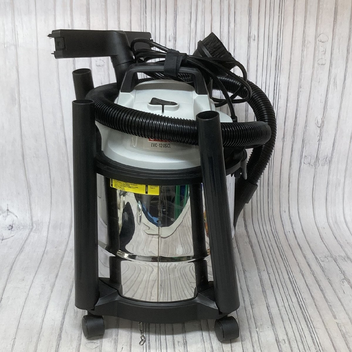 【やや傷や汚れあり】m001l J 藤原産業 EVC-120SCL E-Value 乾湿両用掃除機 12L ステンレスタンク ブロワー機能 コンパクトの落札情報詳細 - ヤフオク落札価格検索 ...