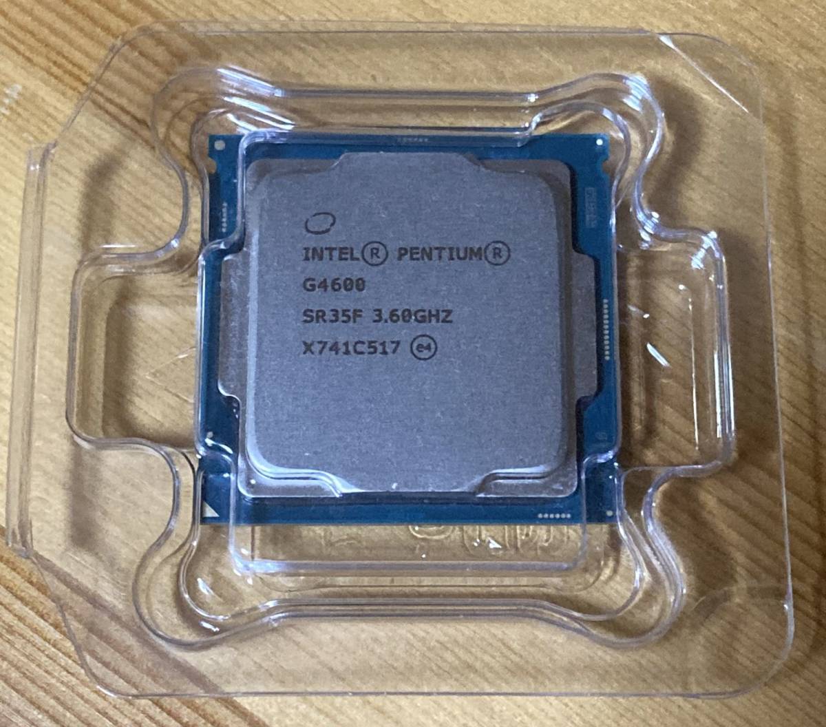 【目立った傷や汚れなし】Intel Pentium G4600 SR35F 3.6GHz 動作確認済みの落札情報詳細 - ヤフオク落札価格検索 オークフリー