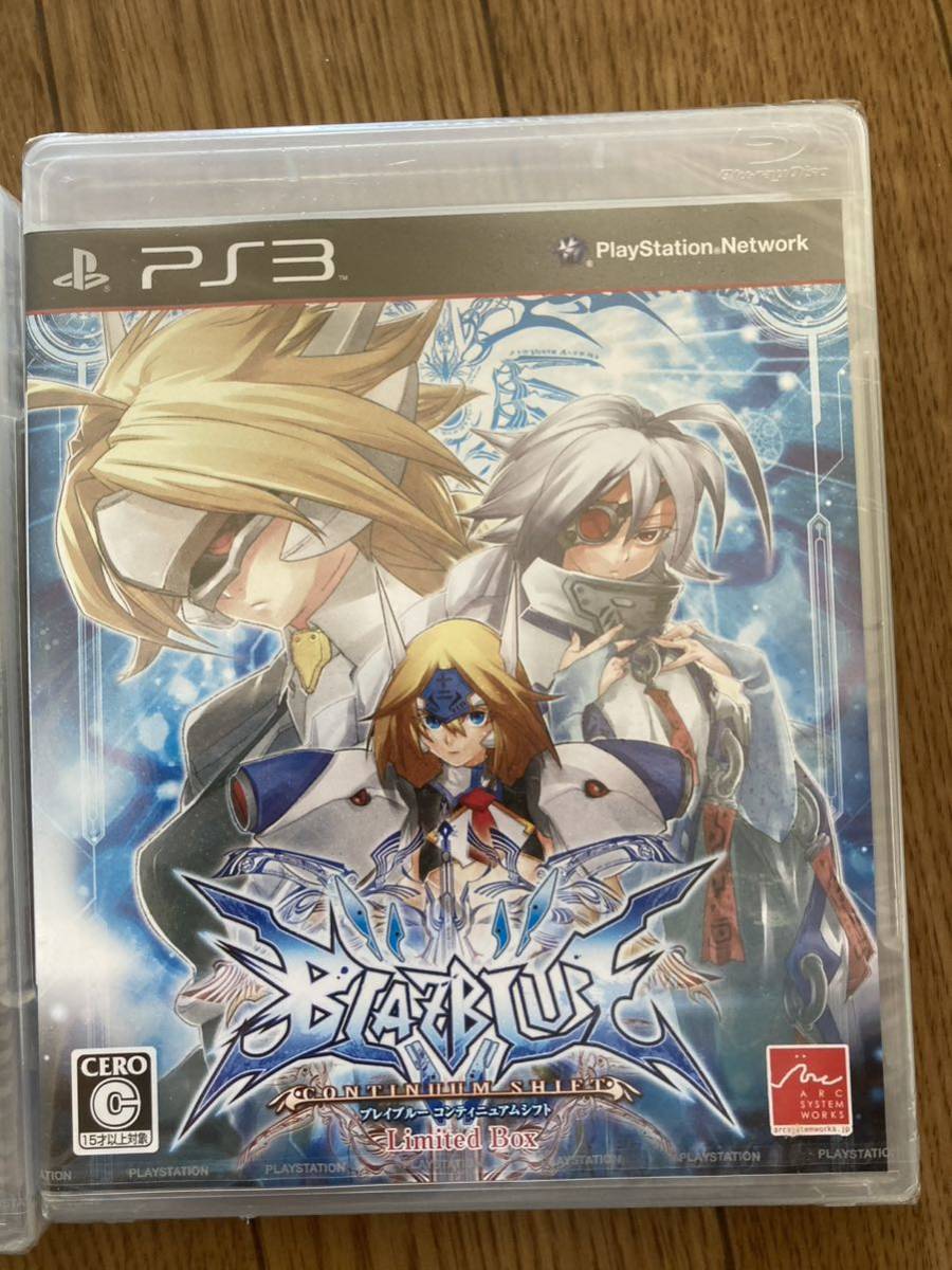 【未使用】未開封 PS3 ブレイブルー BLAZBLUE CONTINUUM SHIFT Limited Box セットの落札情報詳細 ...