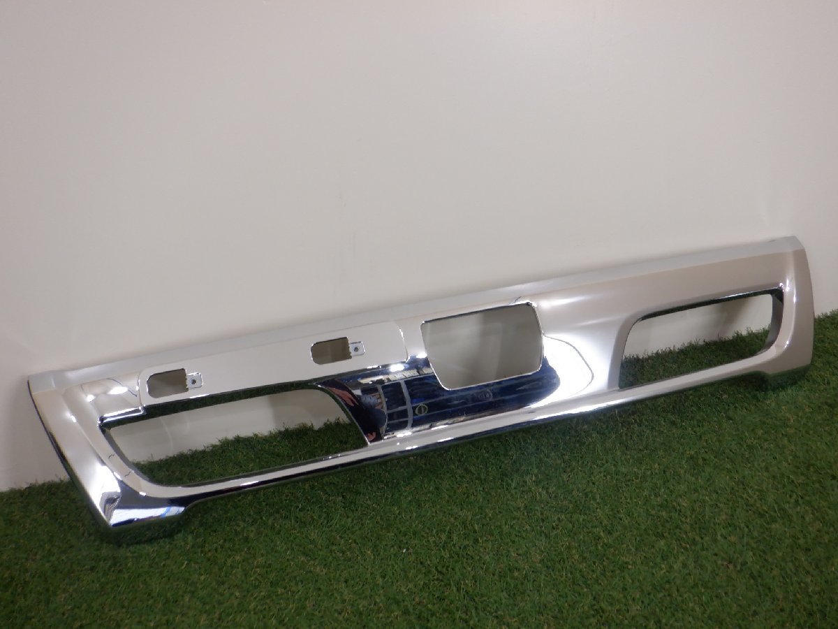 【傷や汚れあり】売切 トヨタ純正 カムロード ダイナ トヨエース 現行 令和4年モデル フロントバンパー 用 メッキ カバー フロントパネル ...