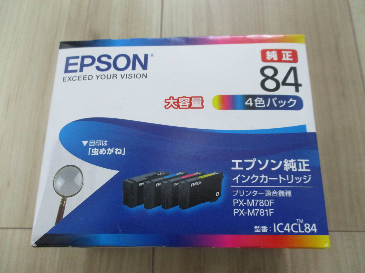 【未使用】★☆純正 新品 IC4CL84 エプソン インクカートリッジ PX-M780F PX-M781F ICBK84 ICC84 ICM84 ICY84 IC4CL83☆★の落札情報詳細 ...