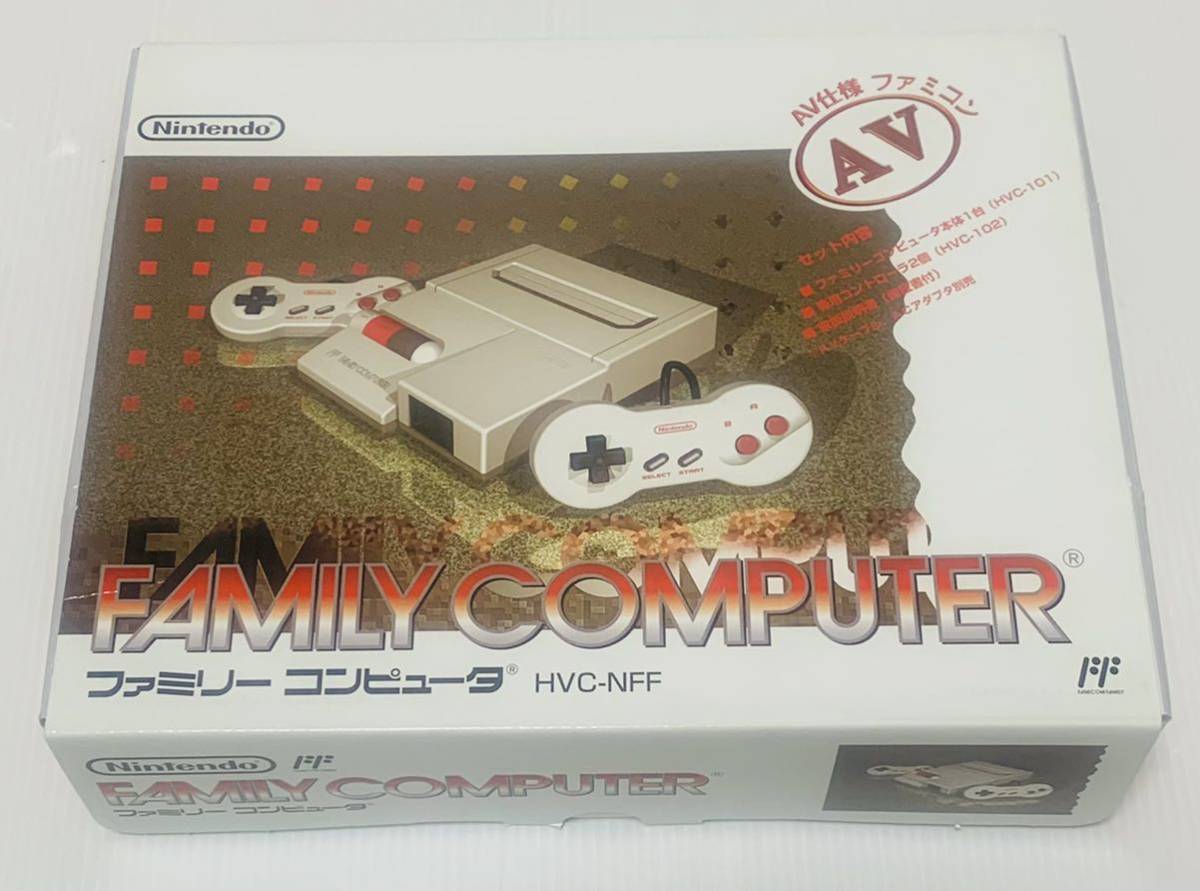 【未使用】希少品 任天堂 Newファミコン Av仕様 Hvc Nff 新品 未使用 未開封品 ニンテンドー Fc 1円スタート の落札情報詳細