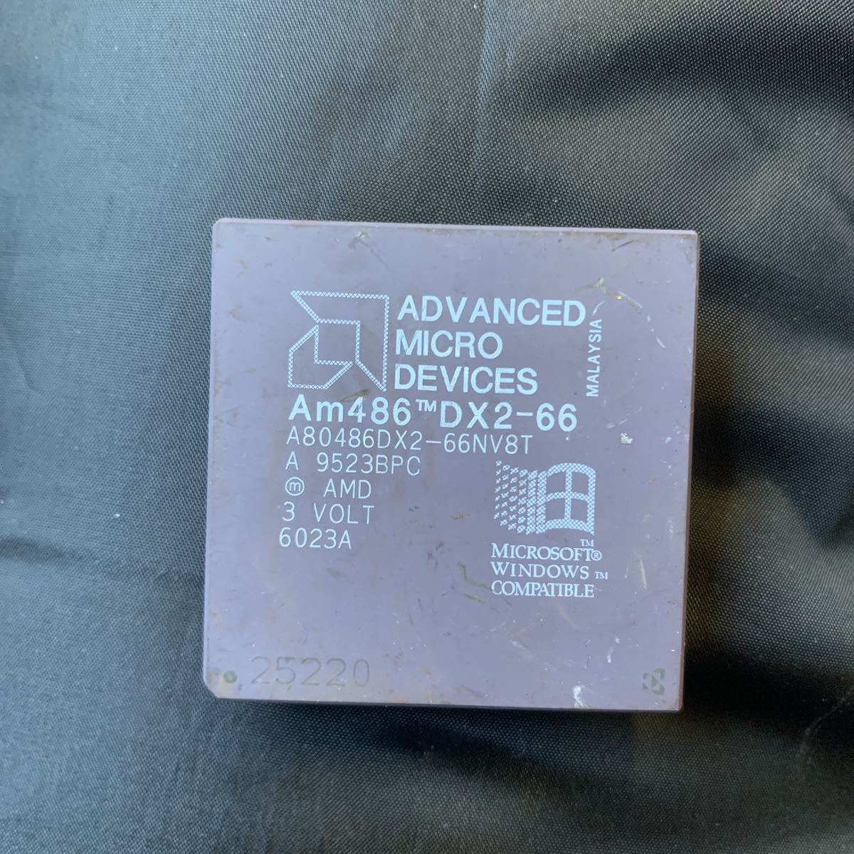 【傷や汚れあり】AMD 【ADVANCED MICRO DEVICES 】 Am486tm DX2-66/T80486DX2-66NV8T ...