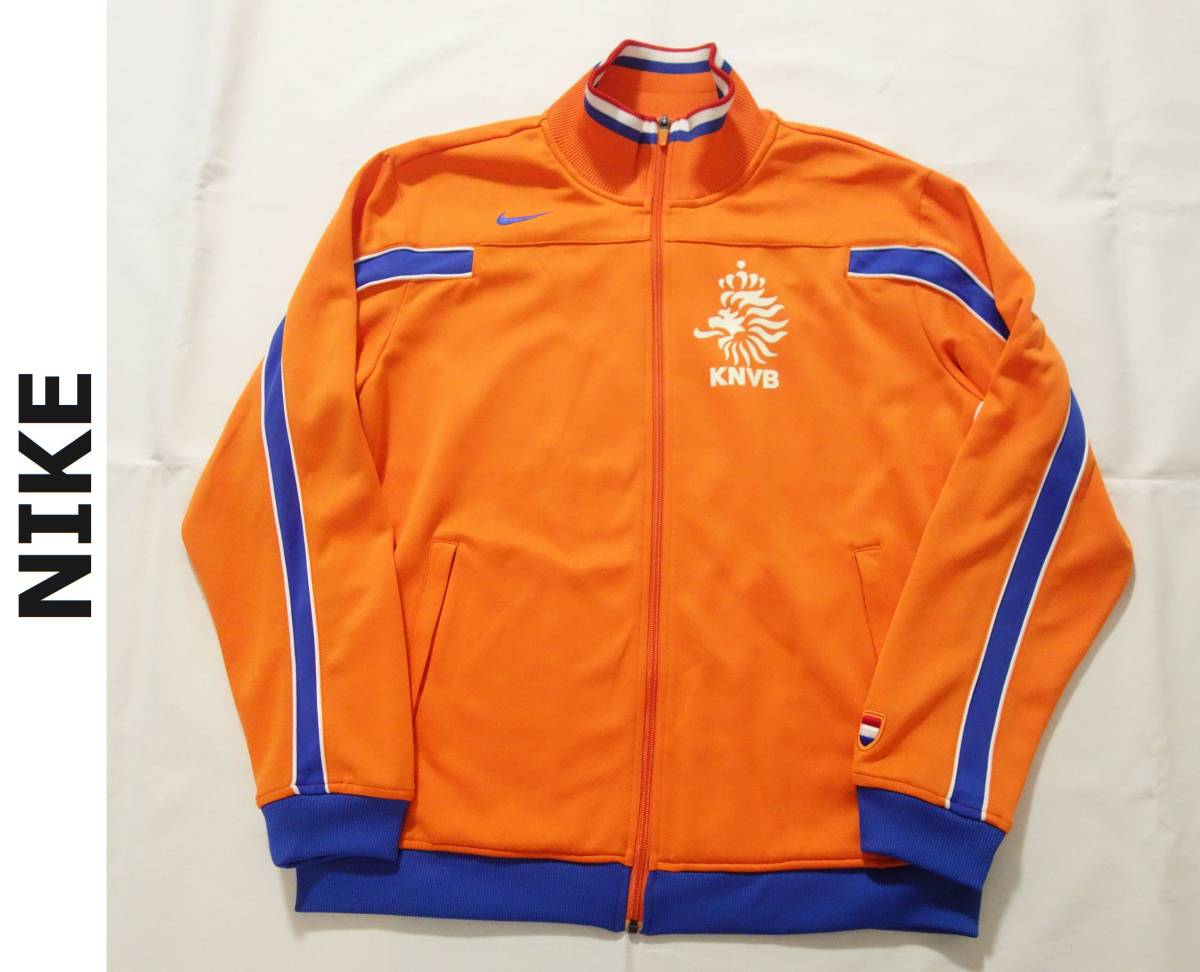 【目立った傷や汚れなし】【送料無料】美品 NIKE ナイキ サッカー オランダ代表 ジャージ アンセムジャケット メンズ L トラックトップ 春夏物 NEDERLANDの落札情報詳細 ...