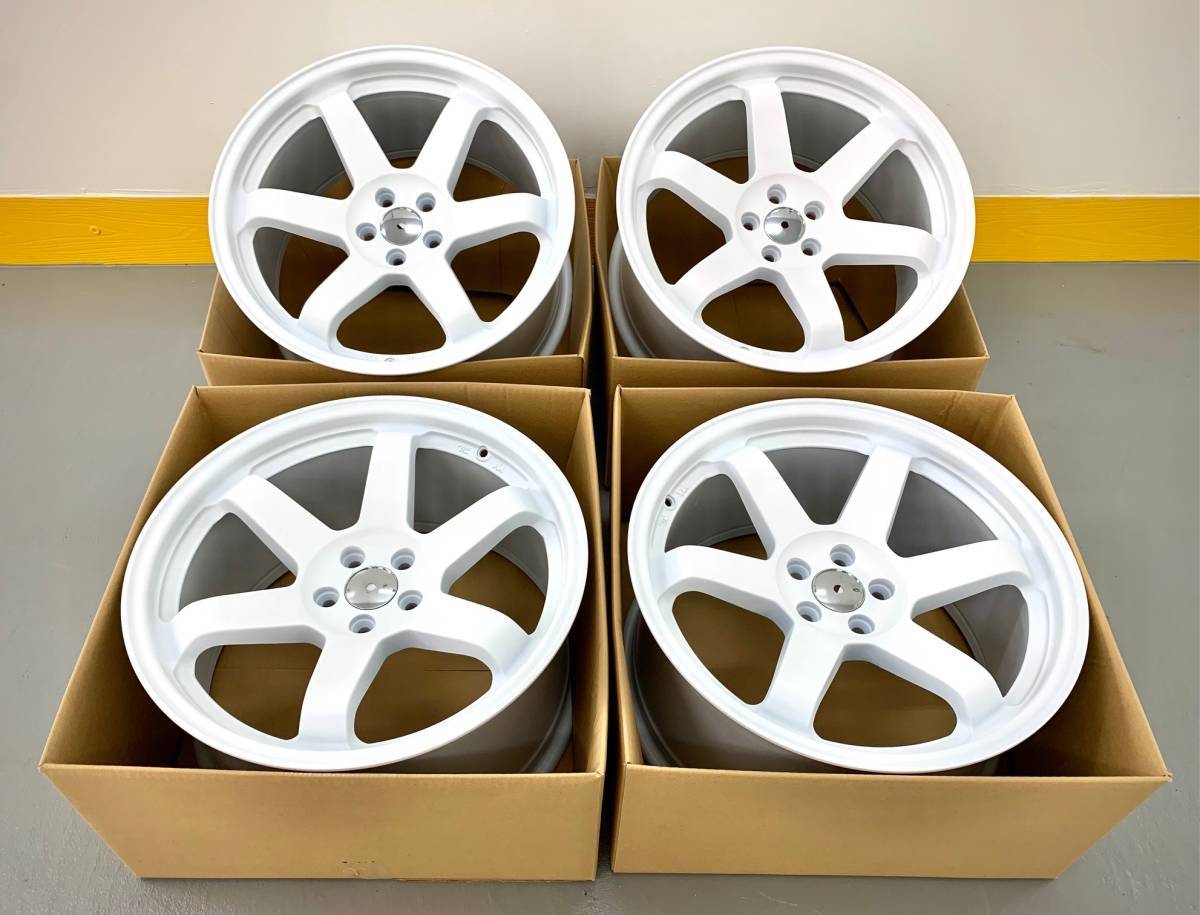 【未使用】★1円スタート★【新品 4本セット】18インチ 9.5J+24 114.3 5穴 「マットホワイト」「4本セット」の落札情報詳細 - Yahoo!オークション落札価格検索 オークフリー