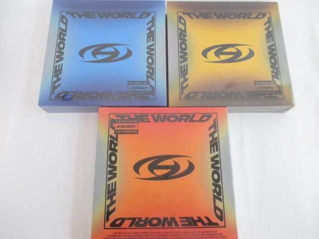 【未使用】新品未開封 韓流 Ateez Cd The World Ep 1 Movement A Z Diary 全3種セットの