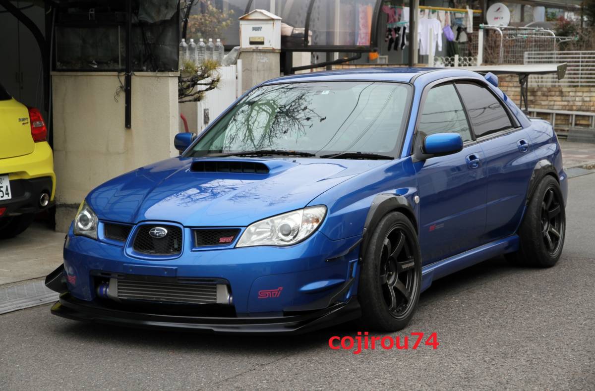 【未使用】模造品にご注意！ カーボン カナード インプレッサ GDB F型 鷹目 Impreza タイプL sti wrx wrc サーキット スポイラー フロントバンパー 用の落札情報詳細 ...