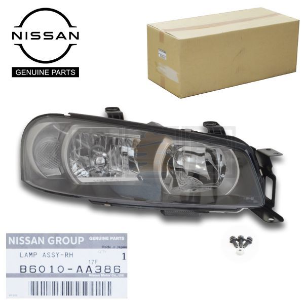 【未使用】日産 純正 ヘッドライト スカイライン GT-R R34 BNR34 GTR キセノン HID 右側 RH 1999.12～2000 ...