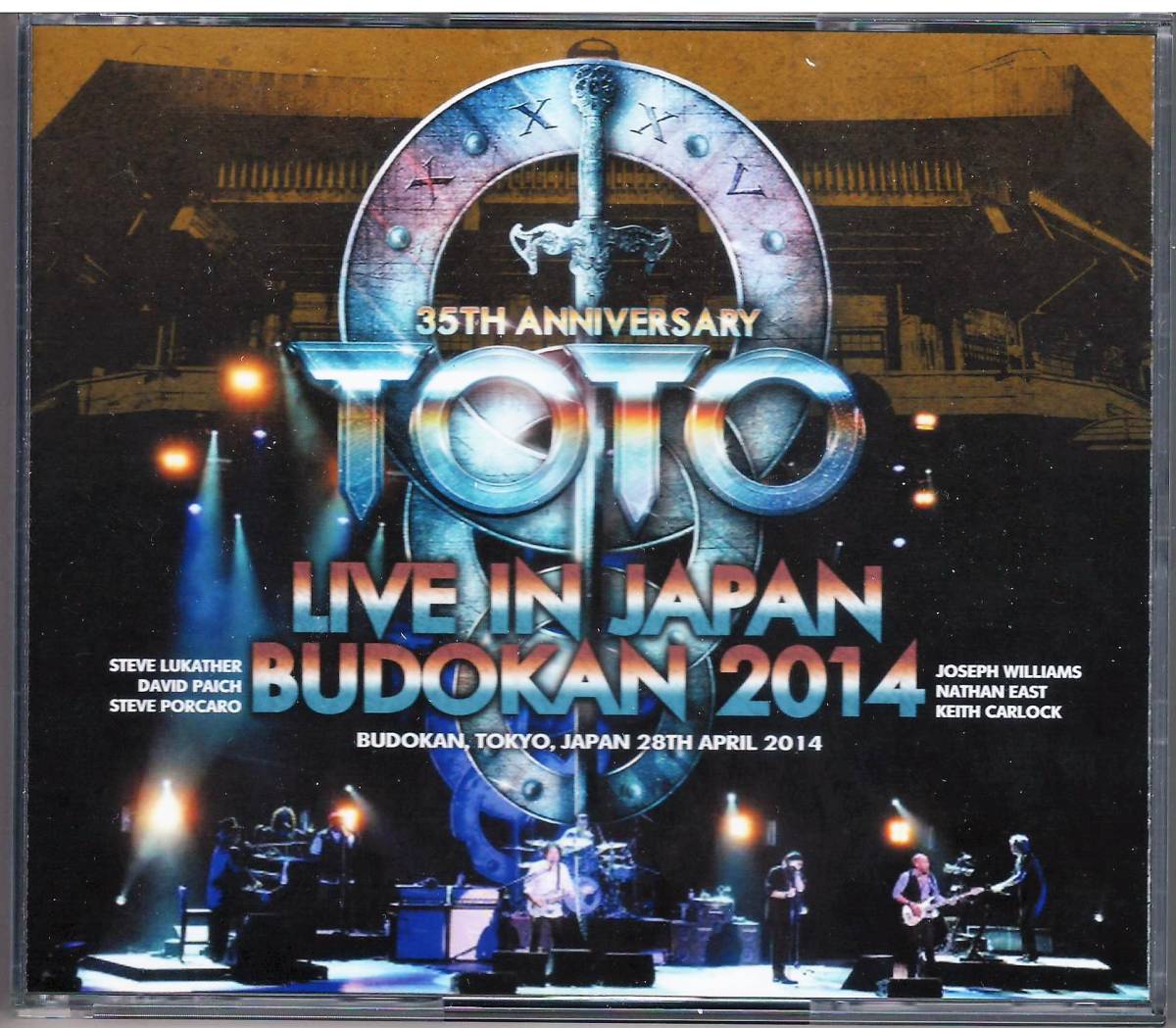 【やや傷や汚れあり】TOTO トト「LIVE IN JAPAN BUDOKAN 2014」3CD＋DVD 送料込 ライブ 武道館の落札情報詳細 - ヤフオク落札価格情報 オークフリー