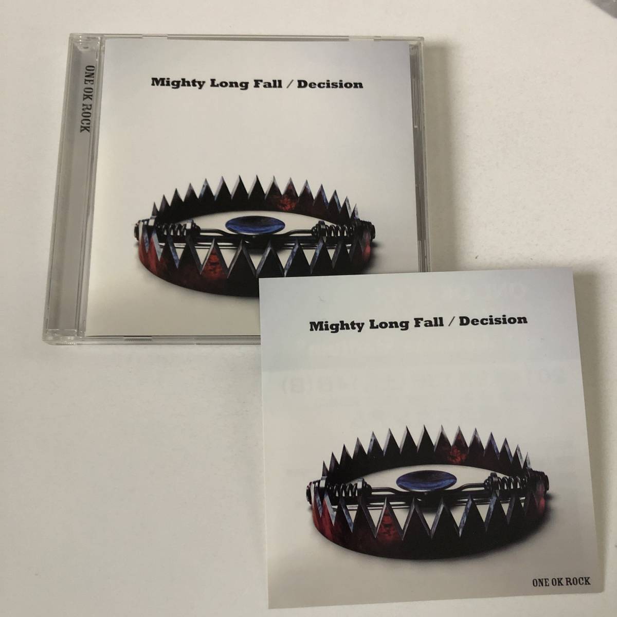 【目立った傷や汚れなし】 ONE OK ROCK Mighty Long Fall/Decision の落札情報詳細 - Yahoo ...