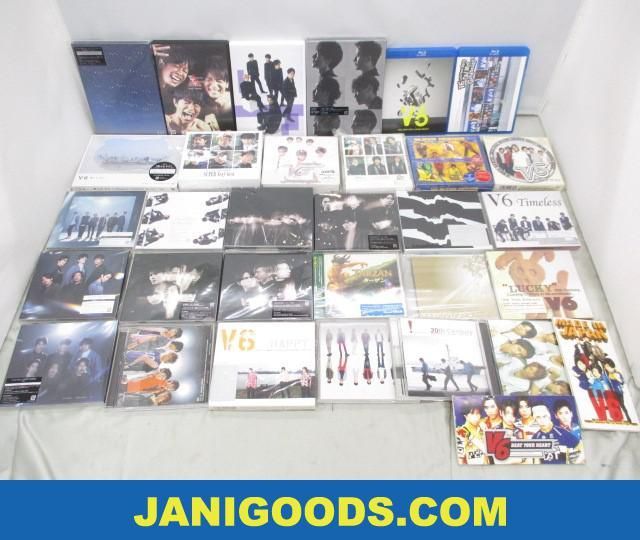 【やや傷や汚れあり】V6 CD/DVD/Blu-rayセット LIVE TOUR 2013 Oh! My! Goodness!/ASIA TOUR 2010 in JAPAN READY ...