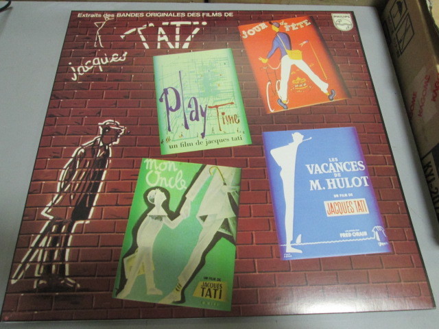 【傷や汚れあり】ジャック・タチ EXTRAITS DES BANDES ORIGINALES DES FILMS DE JACQUES ...
