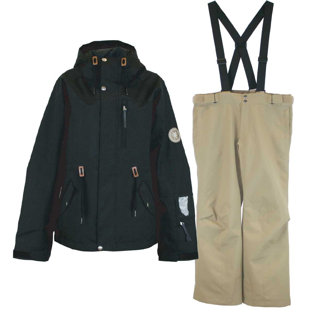 【未使用】1444550-WINDEX/レディース スキースーツ スキーウェア 上下セット 耐水圧10000mm/M の落札情報詳細| ヤフオク落札価格情報 オークフリー