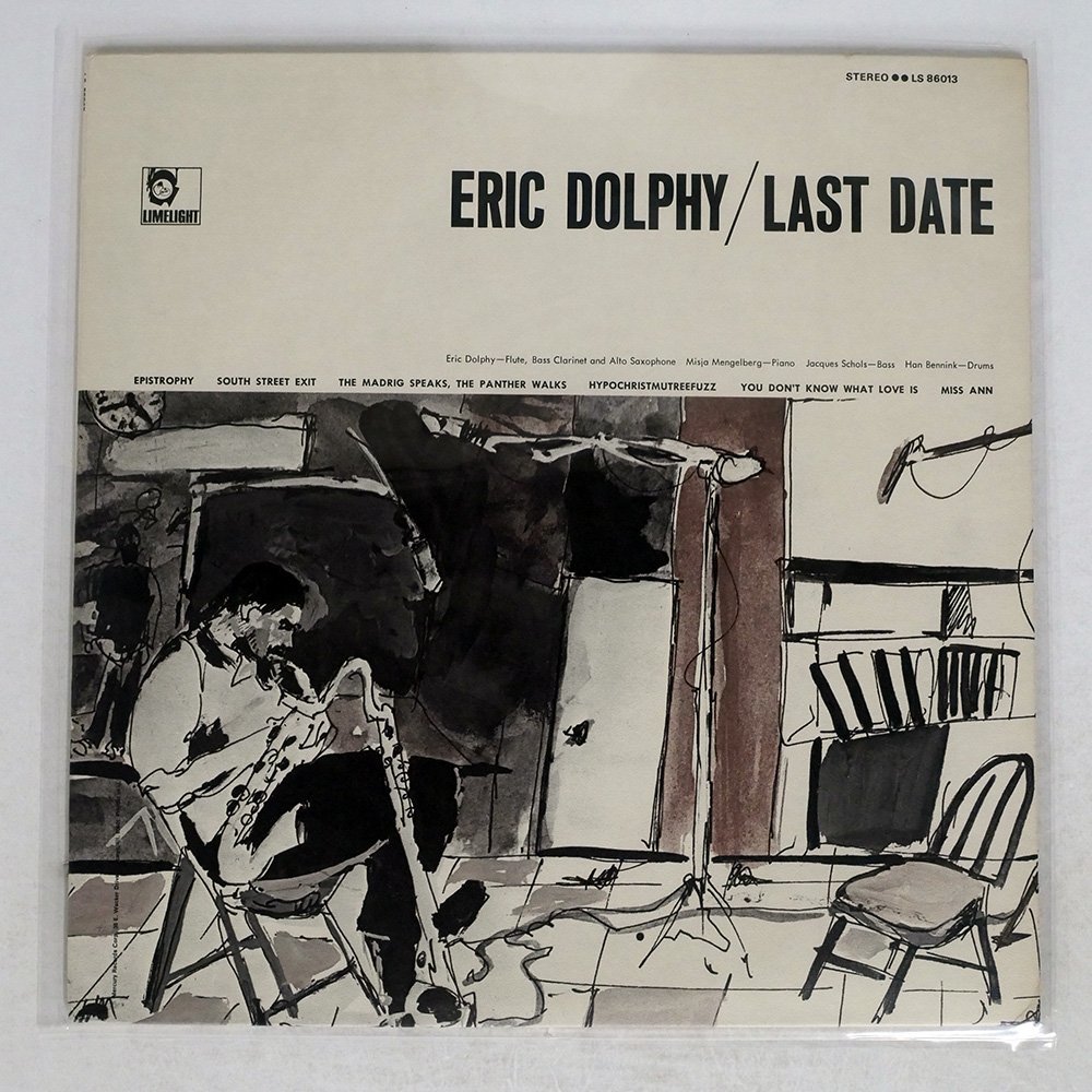 【やや傷や汚れあり】米 ERIC DOLPHY/LAST DATE/LIMELIGHT LS86013の落札情報詳細 - Yahoo ...