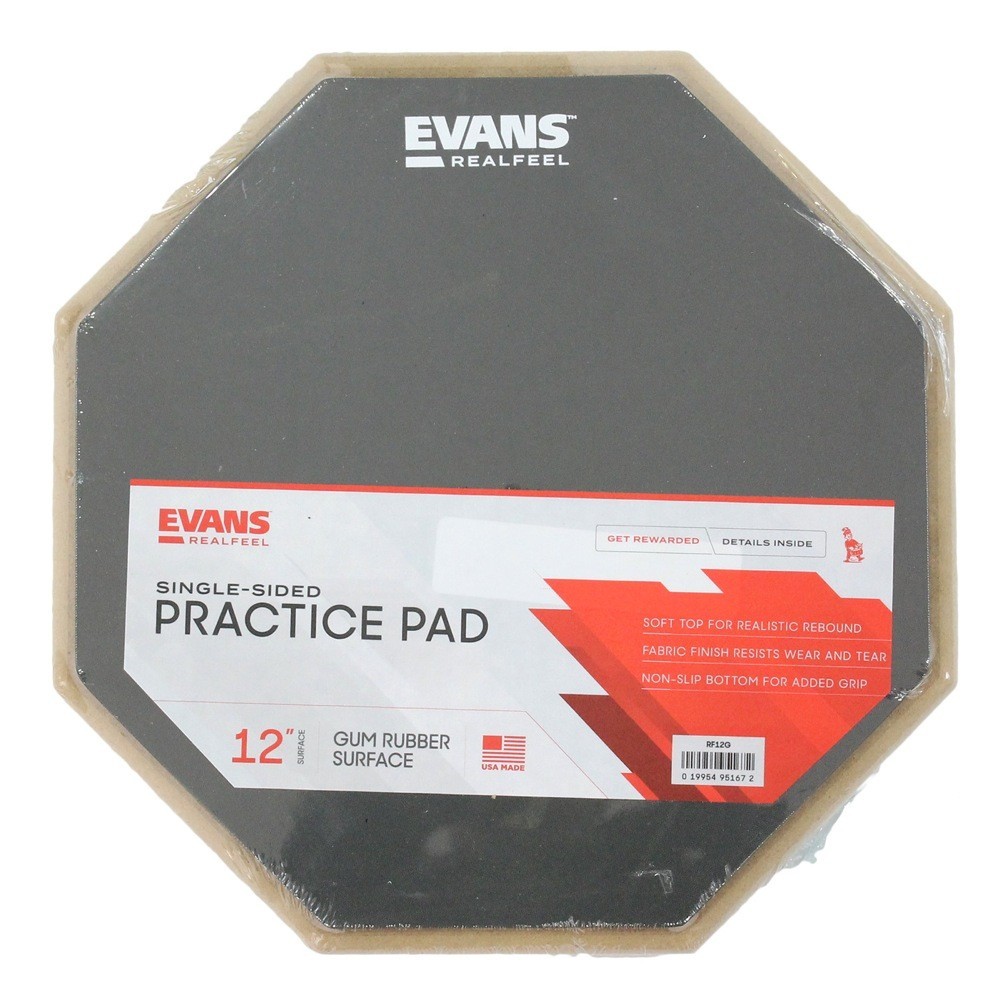 【未使用】EVANS RF6D ドラム練習パッドの落札情報詳細 - ヤフオク落札価格検索 オークフリー
