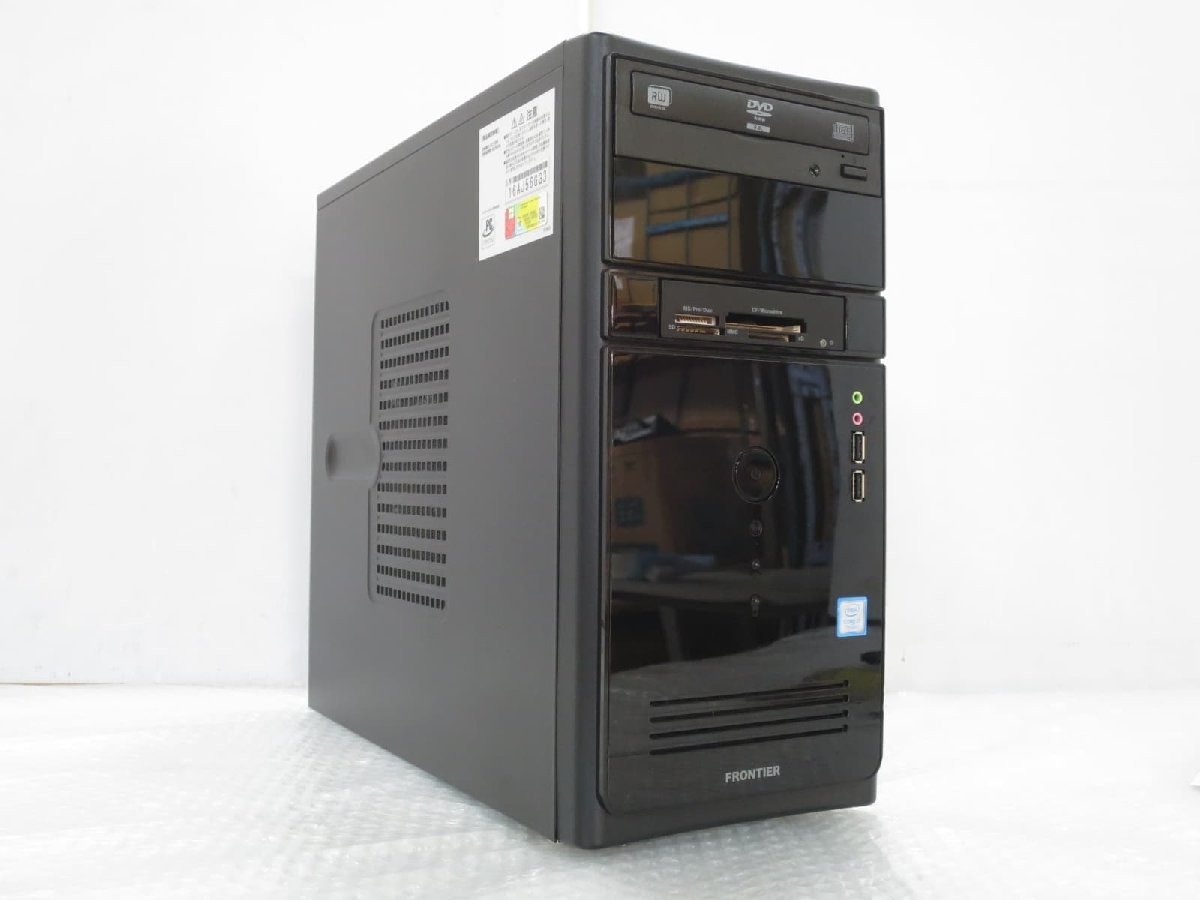 CC-885 激安 デスクトップPC FRONTIER FRM904/21A BIOS立ち上がり確認済み メモリ.CPU欠品 ジャンクの落札 ...