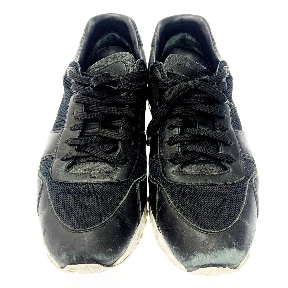 【全体的に状態が悪い】【1円スタート】【箱付き】LOUIS VUITTON ルイ・ヴィトン ランアウェイライン モノグラム エクリプス ...