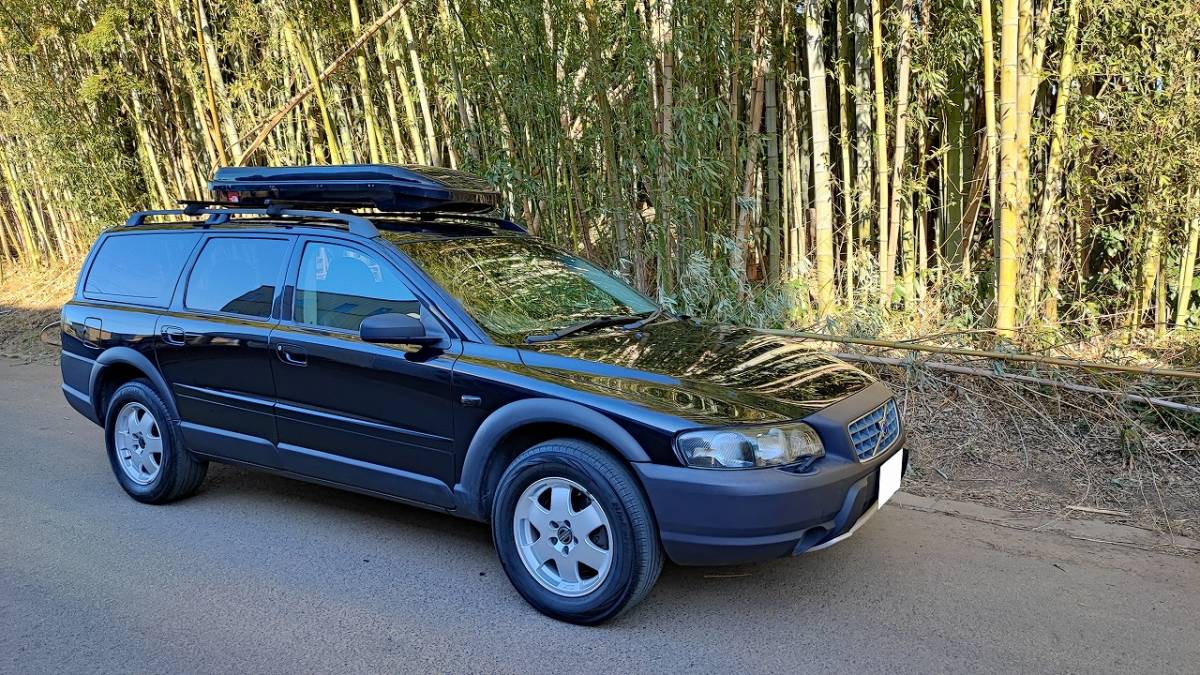 【走行距離 163,300 km】★下取可★VOLVO XC70 クロスカントリー2.5T★車検R5.4迄★4WD★950ヒッチメンバー★ルーフボックス★アウトドアに最適！好調です！！の落札 ...