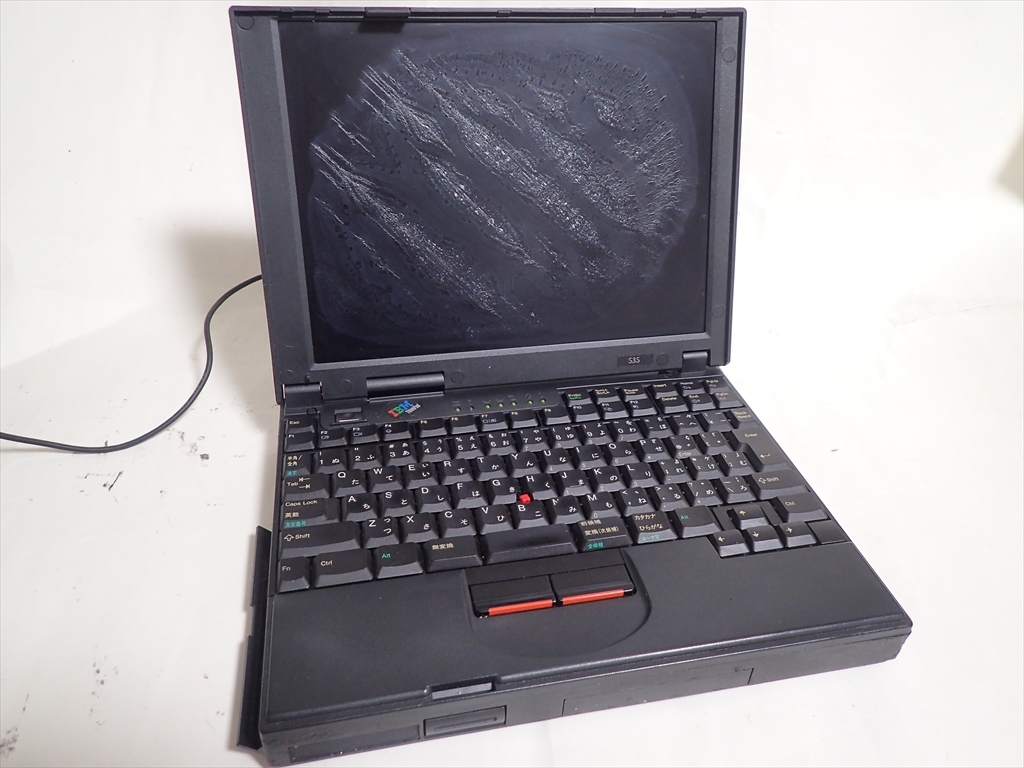 【全体的に状態が悪い】ジャンク ThinkPad 535 2606-MF9 HDDなし Pentium 133MHz 10.4 IBM Lenovoの落札情報詳細 - ヤフオク落札価格検索 ...