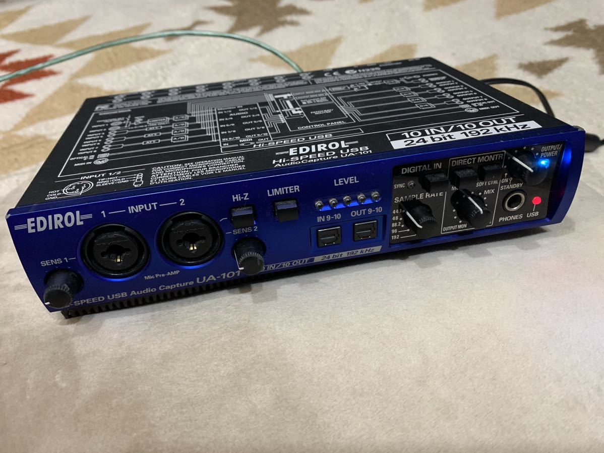 【やや傷や汚れあり】Roland EDIROL オーディオインターフェース USB AudioCapture UA-101の落札情報詳細 ...