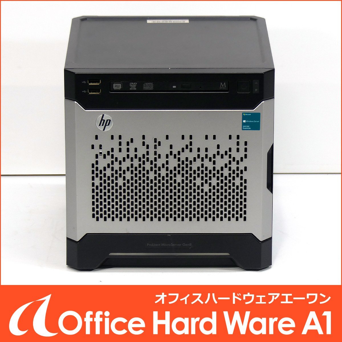 【傷や汚れあり】HP ProLiant MicroServer Gen8 CPU Xeon E3-1220L V2 (2.30GHz) HDD2TB×4 メモリ8GB OS無し 中古サーバー ...