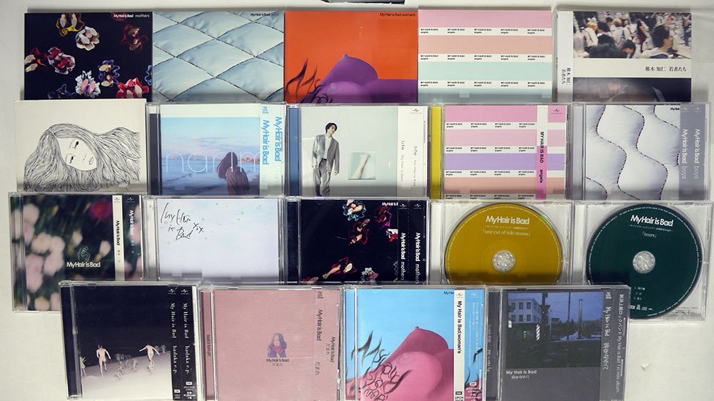 【やや傷や汚れあり】my hair is bad CD セット 運命 hadaka ep life 若者たち 一目惚れ おまけCDの落札情報 ...