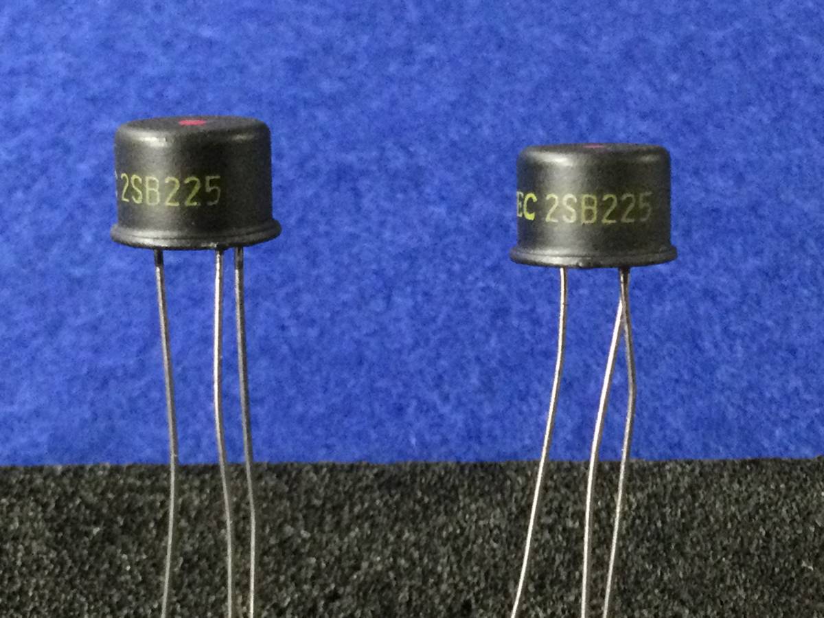 【未使用】2SB225 【即決即送】 NEC ゲルマニウム トランジスター [108PoK/295658M] NEC PNP Germanium Transistor 2個セットの落札情報詳細 ...