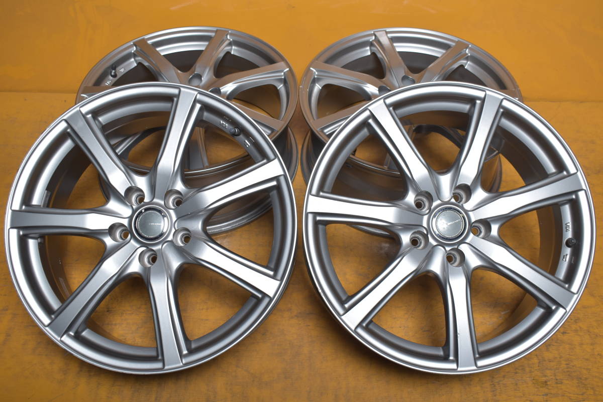 【やや傷や汚れあり】230227501147210 MILLOUS 18×7.5J +38 5穴 PCD114.3 ハブ径73mm 4本セットの落札情報詳細 - Yahoo!オークション落札 ...